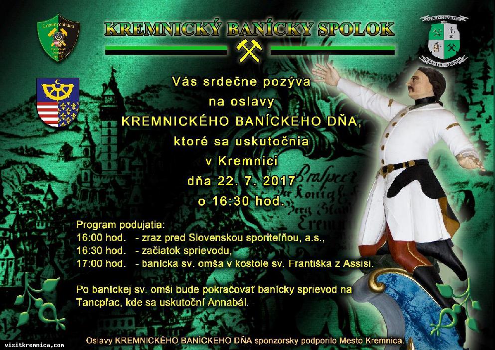 Kremnický banícky deň 2017 | www.visitkremnica.com