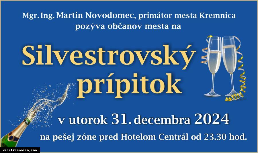 Silvestrovský prípitok | www.visitkremnica.com